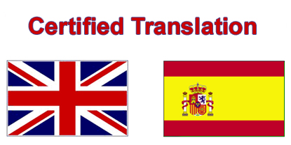 Certified translation into Spanish by IBC Language Services Manchester